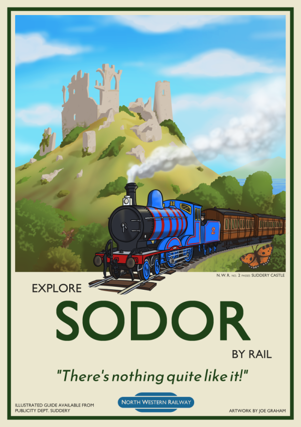 "Sodor" poster - KumataJDG