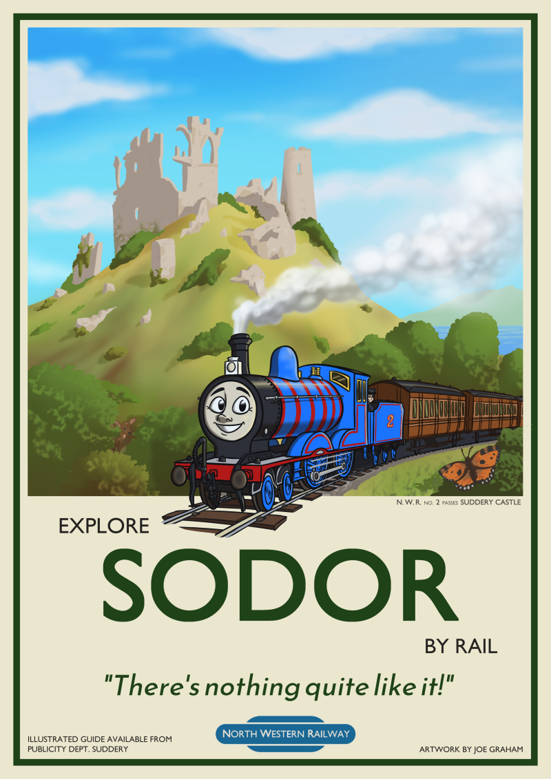 "Sodor" poster - KumataJDG